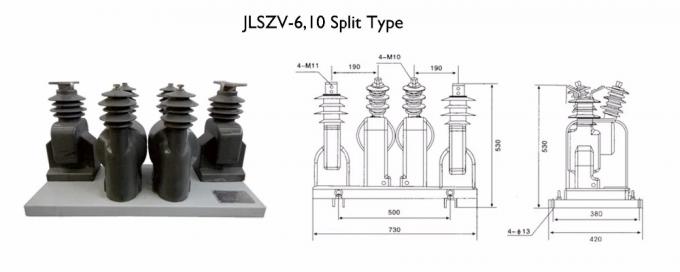 JLSZV-6kV 12kV 3 Phase Cast Resin CT PT Combined Metering Unit